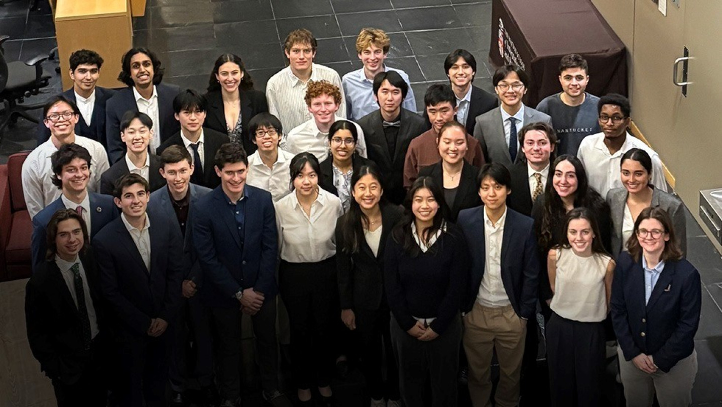 Engineering honor society, Tau Beta Pi, inducts 32 new members | Engineering | Brown University